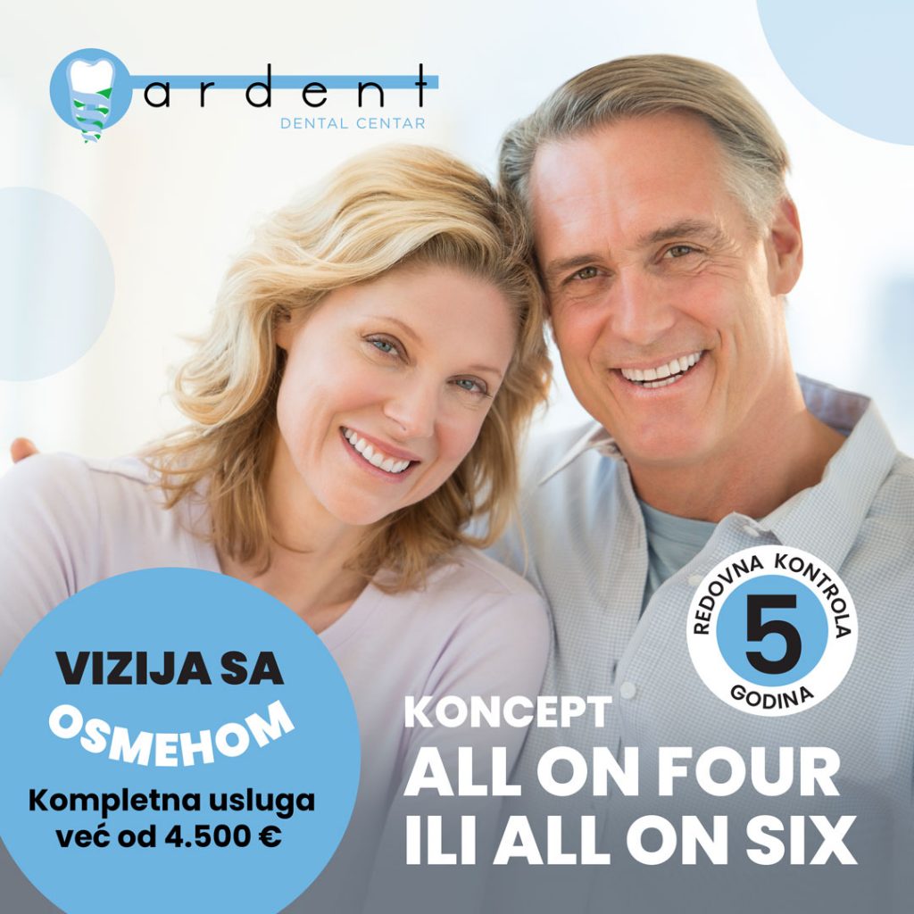 KONCEPT ALL ON FOUR ILI ALL ON SIX - Ardent Dental Centar